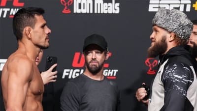 Результаты взвешивания к турниру UFC on ESPN 39: Физиев и Дос Аньос ...